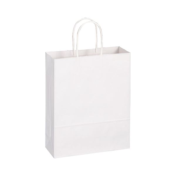 ■商品内容【ご注意事項】・この商品は下記内容×10セットでお届けします。紙袋■商品スペックサイズ：小色：白寸法：幅260×マチ幅100×高さ320mm坪量：100g/m2耐荷重：約10kg取っ手：紙丸紐材質：晒クラフト紙■送料・配送について...