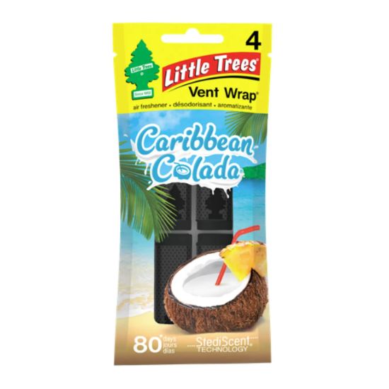 リトルツリー Vent Wrap,Caribbean Colada・ヴェントラップ・カリビアン・コラーダ エアコンの吹き出し口に取り付けることができます 1