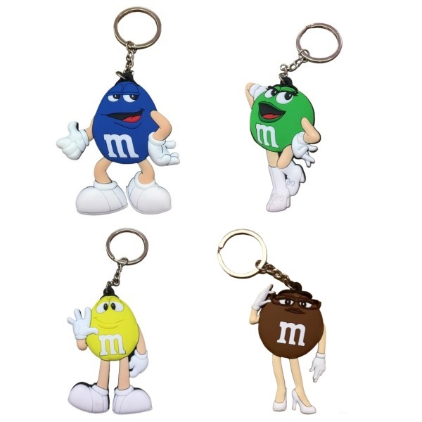 m&m's RUBBER KEY HOLDER エムアンドエムズ　ラバーキーホルダー m&amp;m's RUBBER KEY HOLDER m&amp;m'sのラバーキーホルダーです。普段使うカギにつけると、無機質なカギも立派なファッショ...