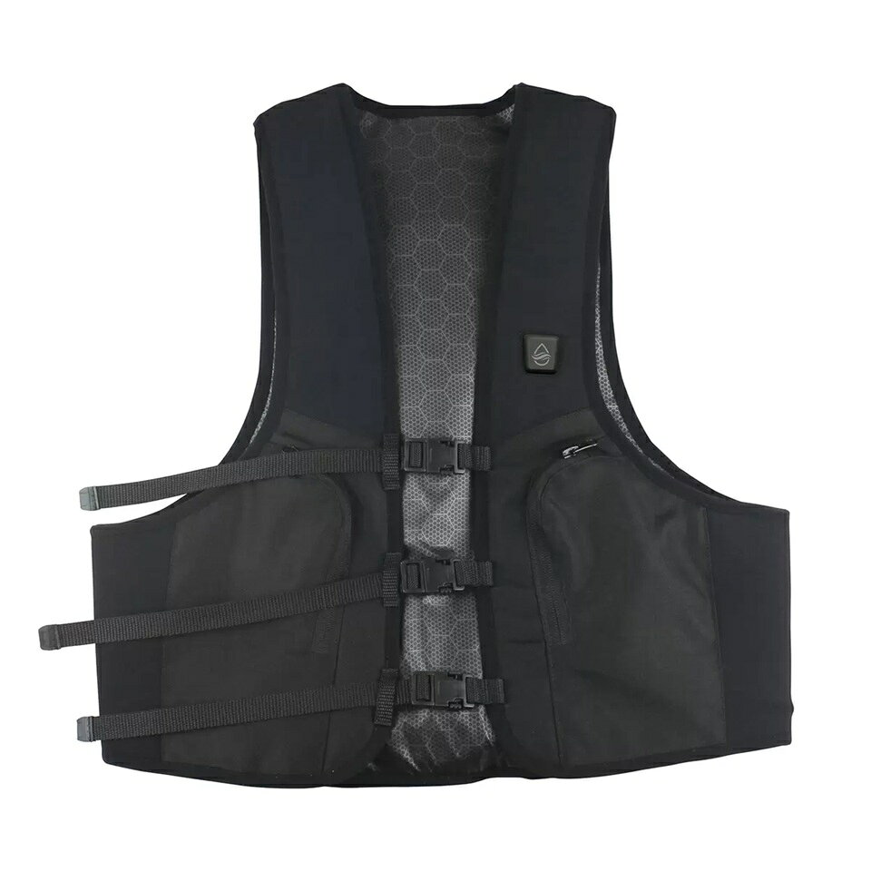 商品情報サイズフリーサイズ (S～3L)着丈(45cm)胸囲(88～109cm)肩幅(24cm)電池付属のUSBモバイルバッテリー（5,000mAh）を使用サイズ (約W65×D90×H12m)　重量 (約105g)電池容量3.7V/500...