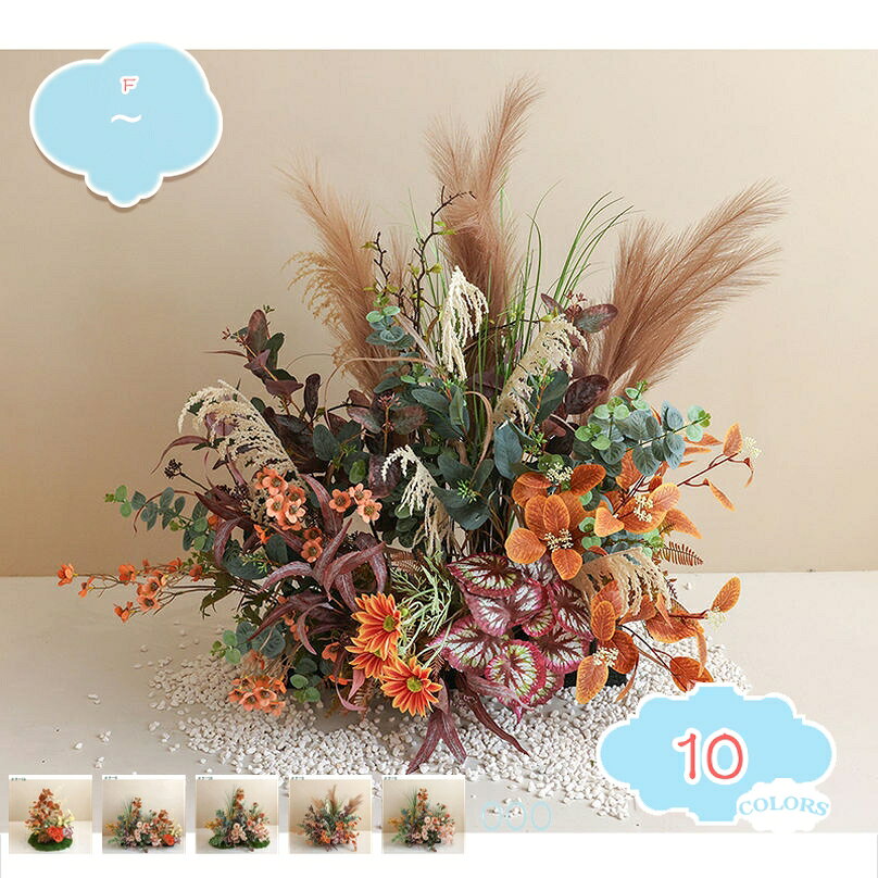 メイン素材：プラスチック、鉄【1、】【花箱は別途購入が必要。】一、サイズと商品は写真をご参照ください。二、ウィンドウや玄関、オフィスにもよく似合います。三、簡単にお部屋のイメージチェンジができます！【2、】【シダ】人工観葉植物でバルコニーや...
