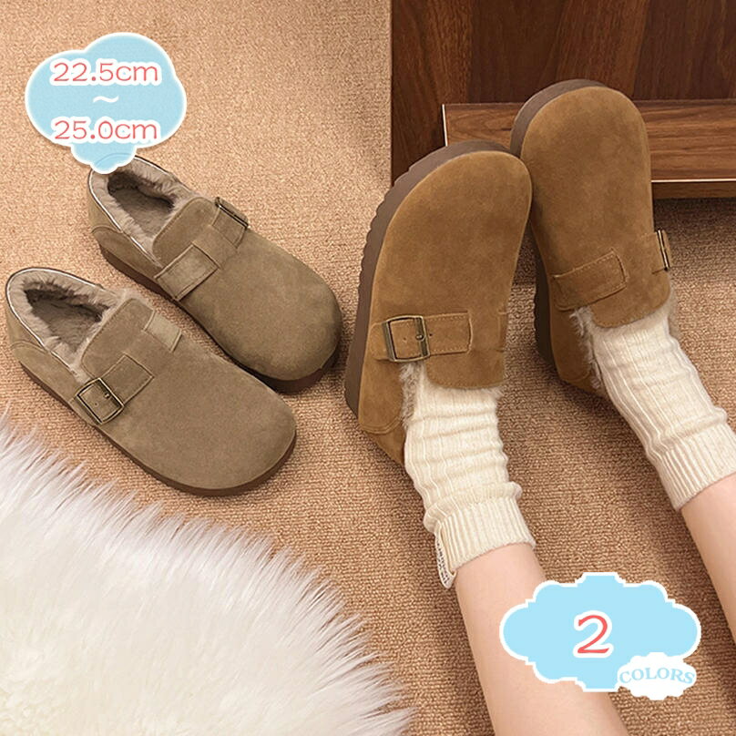 表地：puメイン素材：pu秋冬にぴったり！ シューズの内側はボア素材で包まれているのでとってもあったか。寒い冬の外出で足元が冷えるのを防いでくれます。寒い日には大活躍！ぺたんこなので歩きやすく長時間履いても疲れにくいのが嬉しいです。滑りにく...