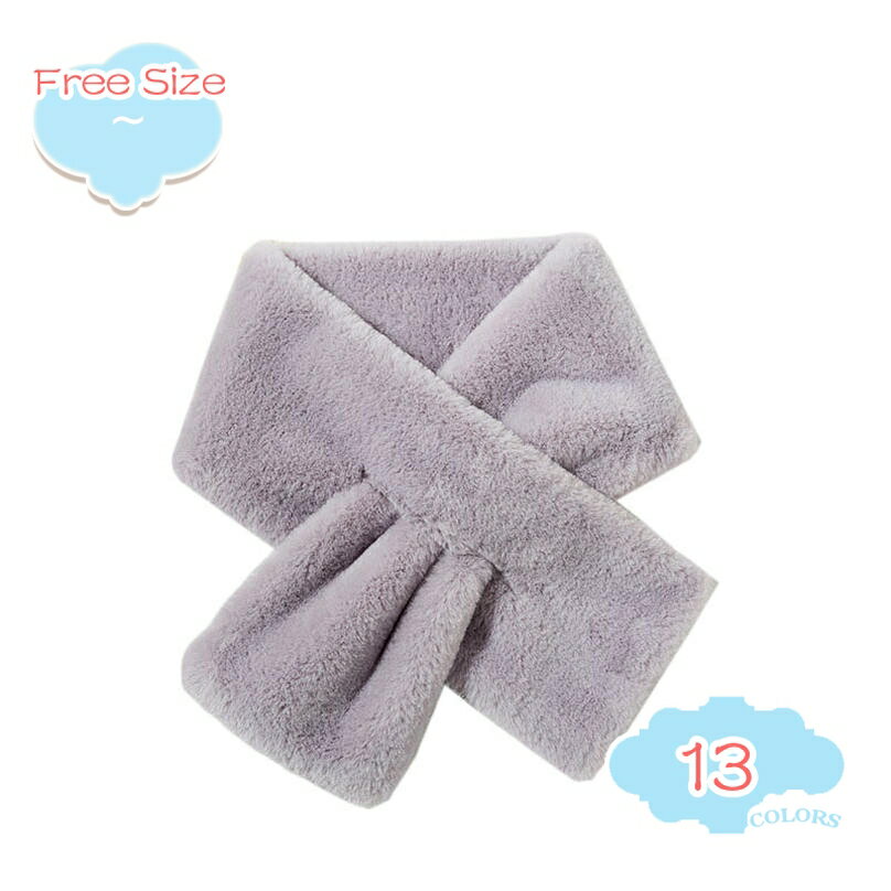 表地：ポリエステルメイン素材：ポリエステル●◆→1←◇□：【サイズ】: freeサイズ 約10*90CM。サイズは平置き、毛足を含む長さで採寸しています。ボリュームがあるのであたたかくて小顔効果も期待できる！ふんわり心地肌触りと暖か、さらに...