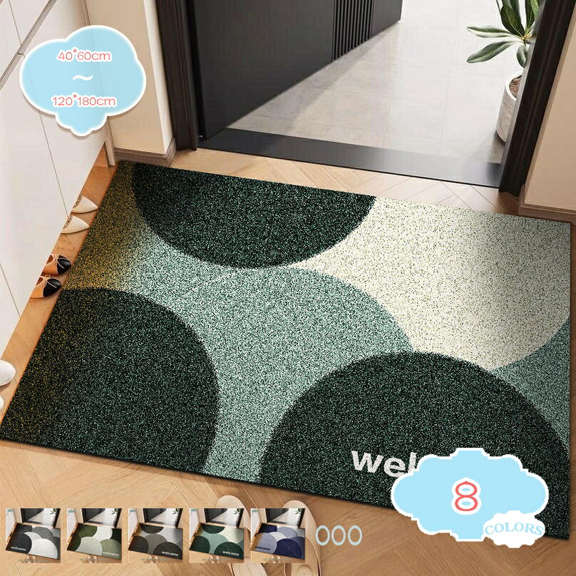 メイン素材：PVC◆【表地】PVC 弾力があるラバー素材で耐久性と耐摩耗性にすぐれています。【ハサミで簡単にカット可能】好きなサイズに切断できるので、設置場所の角にぴったりフィットさせることができます。【扉に引っ掛からない】薄手なので日常生...