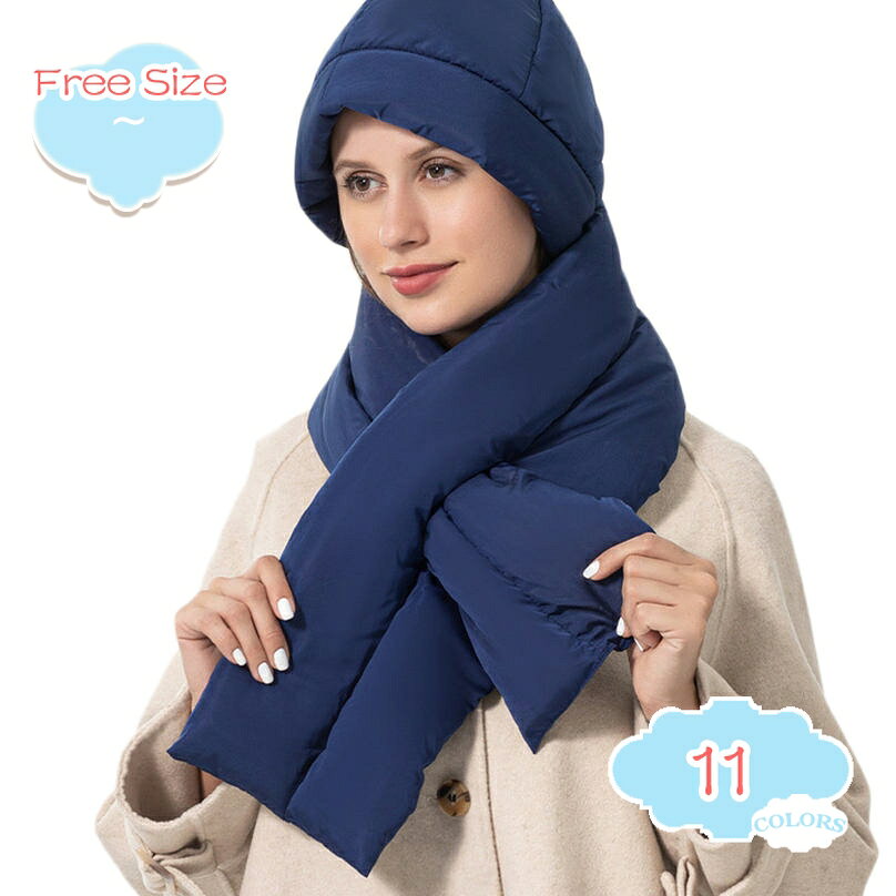 表地：ポリエステルメイン素材：コットン、ダウン●◆→1←◇□：【ダウンマフラー】これは実用性の高い、シンプルに設計されたマフラーです。防風と保温の両方とも備え、お首を寒気の侵害から守っていただきます。冬 保温マフラー ダウンスカーフ 男女通...