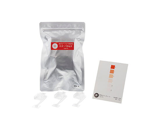 型　番:080520-311測定項目（識別記号）:鉄（Fe）測定範囲:0.3〜10*mg*/*l*（6段階）