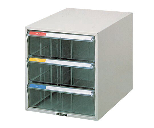 型番LC-M3Pサイズ（*mm*）258×351×282引出し内寸法（*mm*）225×311×75●材質：本体／スチール、引出し／透明スチロール樹脂【ご注意】製品画像が複数点掲載されている画像もございますが、ご注文製品は製品名通りの1製品...