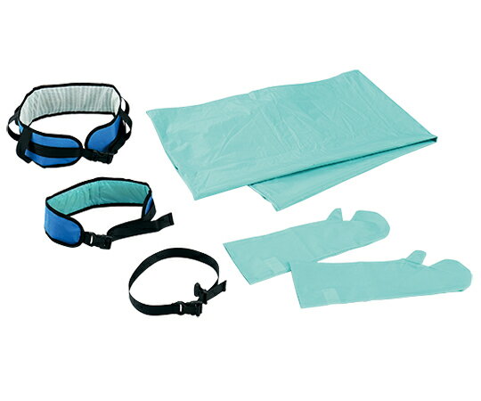 ●スライドシートとケアグローブは低摩擦素材ですので、患者様をより素早く移乗・再ポジションできます。●ハンドリングベルトのハンドルは吊り上げ位置を変更して、様々な患者に適合します。●防水・抗菌加工が施されています。●仕様：キット一式●材質：収...