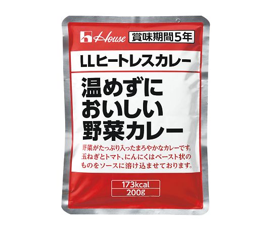 ●温めずにそのままおいしく食べられます。●アレルゲン27品目不使用です。●仕様：野菜カレー●容量：200g/1袋●原材料：野菜(玉ねぎ・じゃがいも・にんじん)・パーム油・砂糖・デキストリン・カレーパウダー・トマトペースト・食塩・ガーリックペ...