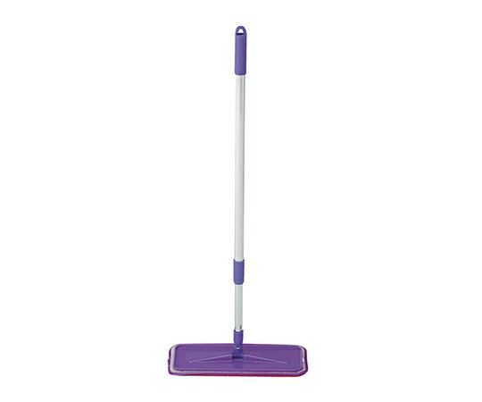 ●柄は360度回転するため、隅々まで清掃できます。●ドライ・ウェットどちらでも使用可能です。●パッドは面ファスナーで簡単に交換できます。●本体セット●サイズ（mm）：約340×130×750●入数：1セット●材質：ハンドル／アルミニウム、パ...