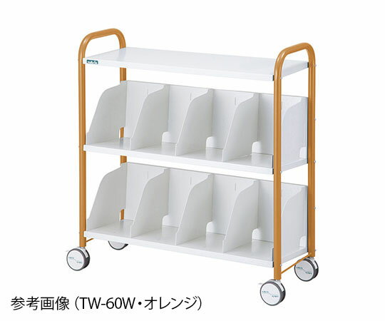 ●定番のカルテワゴンをリニューアル。●双輪キャスター採用で安定性アップ！●大型双輪キャスターを採用し、より安定感が高まりました。●天板は筆記作業にも使えます。●3色展開で、用途により色分けが可能です。●オプションのトレー取り付けレールを使用...