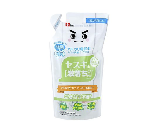 ●洗剤を使いたくない場所への洗浄、除菌にご使用できます。●仕様：詰替（360mL）●成分：アルカリ電解水・セスキ炭酸ソーダ