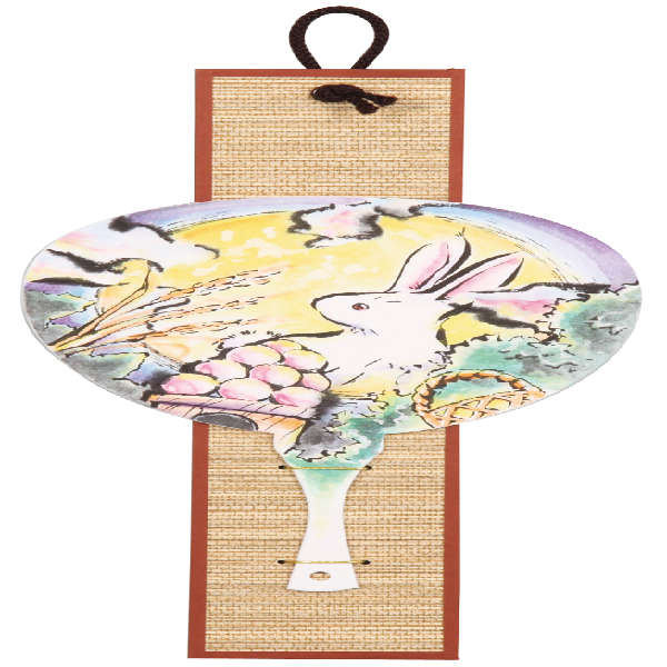 日本の伝統工芸「うちわ作り」を体験できるキットです。デザインしたミニうちわをうちわ掛に飾ることができます。商品サイズ（単位mm)：ミニうちわ台紙：100×167mm（デザイン面：100×115×1.5mm、穴：φ4mm）