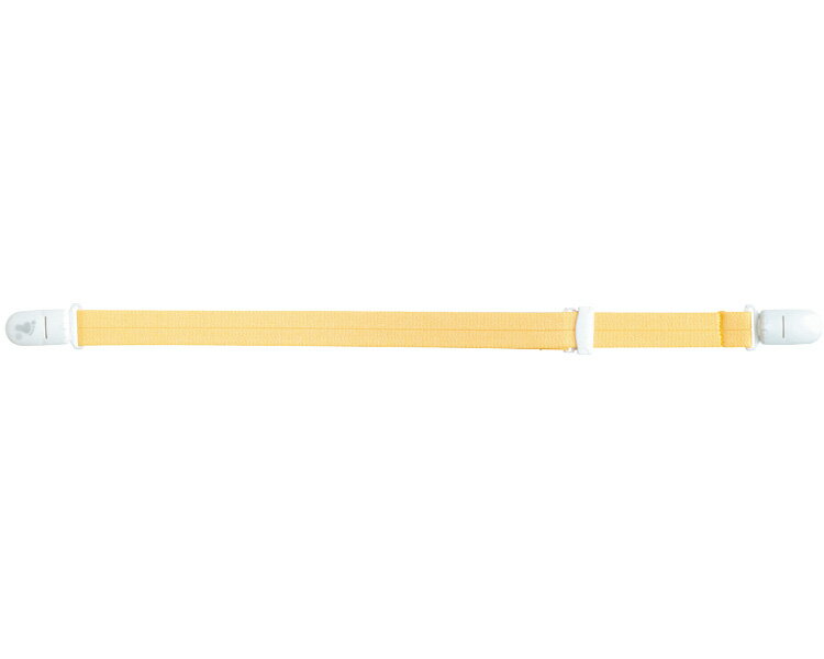 商品の仕様●サイズ／幅1.8×長さ60cm（クリップ含む）●重さ／12g●材質／ポリエステル85％・ポリウレタン15％、クリップ・アジャスター：ポリカーボネート●生産国／日本●手洗い可商品の説明・使い方いろいろ。ひとつあると便利なクリップ。...