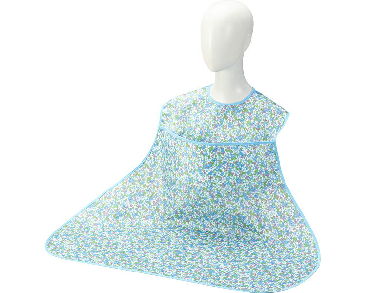 商品の仕様●サイズ／幅77×丈87cm、首下：68cm●サイズ（首周り）／35〜44cm●重さ／76g●材質／ポリエステル100％●首周りタイプ／面ファスナー●生産国／中国●洗濯機可●脱水機可●乾燥機可●撥水加工●ポケット付●ケース入数/5...