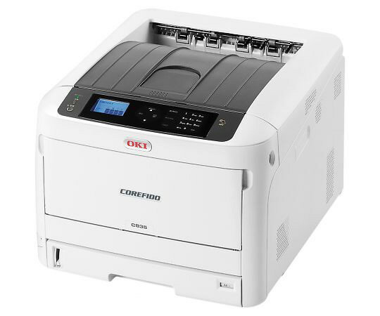 カラーLEDプリンター　プリンター　ハイパフォーマンスモデル C835DNW OKI■特徴■●複数の原稿を1枚に集約、用紙とトナーの使用量を削減します。●6パターンのトナーセーブモードを搭載しています。■仕様■●仕様：プリンター（ハイパフォ...