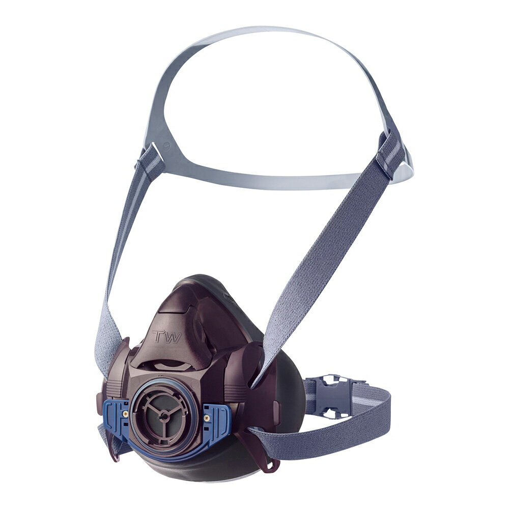 防じん・防毒両検定マスク M 烏羽色 TW11C(M)BK その他■特徴■●接顔体が大きく、安定した装着感です。●フィットチェッカー一体型のため、密着性の確認が容易です。●Y3フィルタ取付時は石綿作業呼吸用保護具：区分3 ダイオキシン類対策...