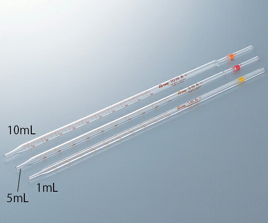先端メスピペット 0.2mL 校正証明書付 アズワン■特徴■■仕様■●材質：硼珪酸ガラス-1●JIS R3505規格品クラスA（マーク付き）●容量精度・ロットNo本体表記●容量：0.2mL●体積許容誤差：±0.005mL●一目盛：0.002...