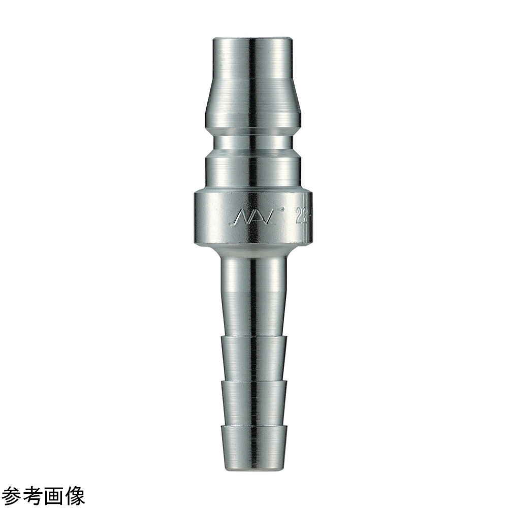 クイックカップリング（鋼鉄・プラグ）ホースニップル型 3/8" CAL23PH その他■特徴■●低圧用片バルブ仕様です。■仕様■●タイプ：ホースニップル型●接続規格：3/8"●材質：鋼鉄（クロムメッキ）●シール材質：ニトリルゴム●使用温度範...