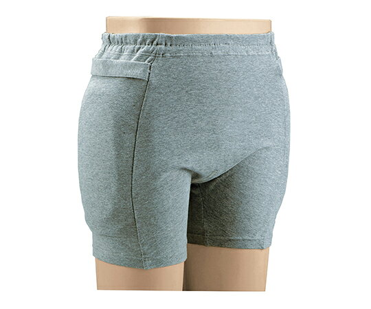 ラ・クッションパンツ 男性用 グレー M 3904　男性用　グレー エンゼル（介護用品）■特徴■●目立たず、転倒時の大腿骨への衝撃をしっかり緩和します。●着脱を手助けする便利な楽々ベルト付きで、通気性立体メッシュ採用でムレ感を軽減します。■...