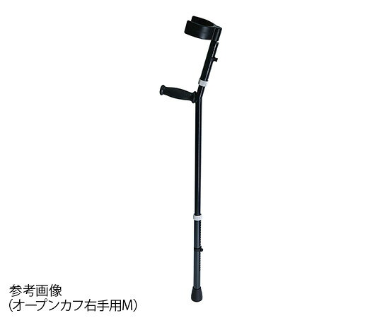 Mgクラッチ型　クローズドカフ左手用M 田辺プレス■特徴■●右手用、左手用、左右兼用の3タイプから選べます。●滑りにくい特殊グリップで、右手・左手用は手にしっかりかかる形状です。■仕様■●品名：クローズドカフ●仕様：左手用 M●材質：シャフ...