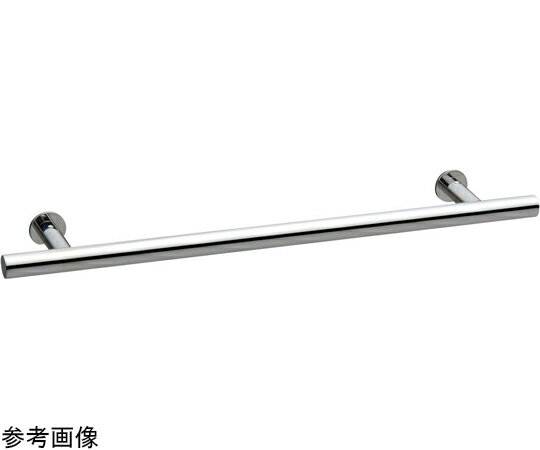 ●高級感あるサニタリー金物です。●浴室使用可否：可●材質：ステンレス●仕上・色：研磨●寸法（mm）：Φ19×L800、P750●付属ビス有無：取付ビス付●コード番号：0858-02863