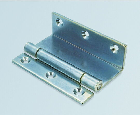 ●一般用のアングルヒンジとして広範囲な使用ができます。●サイズ（mm）：80×34.6+21●主材質：SPCC（冷間圧延鋼板）●主処理：三価クロメート●扉重量：12kg