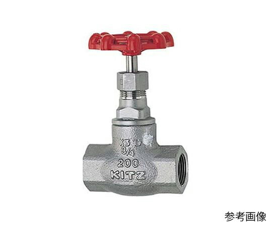 ●呼び径（mm）：25●呼び径（インチ）：1●面間寸法（mm）：90.0●圧力：10K●接続：ねじ込み：JIS　B0203●本体材質：SCS13A●グランドパッキン材質：膨張黒鉛+PTFE編組●ジスク材質：SUS304/SCS13A●ボンネ...