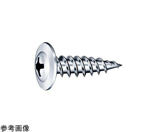 ●石膏ボードなどの乾式壁材を建築内装下地材（0.8mm鋼板）や天井下地材（0.5mm鋼板）に、下穴を必要とせずワンタッチで取り付けできるタッピングねじのことです。●別称で軽天ビス、ワンタッチビス、ボードビス等とも言われます。●建築内装工事に...