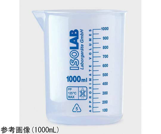 ●ISO 7056規格品●容量：1000mL●全高：148mm●胴径：105mm●素材：ポリプロピレン