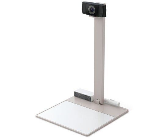 ◆WEB会議で書いて、見せて使える、筆記パッド付書画カメラ。◆立体物、細かな手の動き、手書きの図やイラストなどをWEBでも伝えやすくします。◆PCにUSB接続し、標準カメラアプリで外部カメラとして映すことができ、更に普段お使いのWeb会議ア...