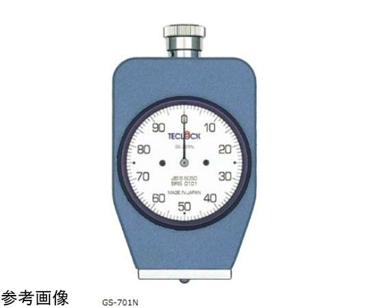 ●形状：アナログ●タイプ：タイプC（置針式）●準拠規格：JIS K 7312、JIS S 6050●スプリング荷重値：539-8385mN（55-855gf）●押針形状（mm）：直径5.08半球形●押針高さ（mm）：2.54●用途：軟質ゴム...