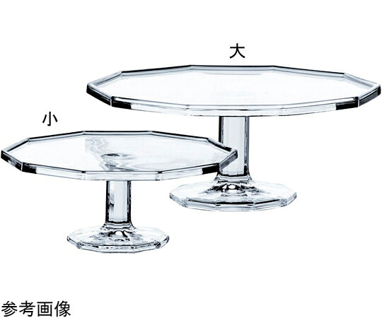 ●ケーキをおしゃれに演出。ガラス製。●サイズ：小●直径×高さ（mm）：220×84●商品番号：NPL9201●カタログコード：8-0790-1001