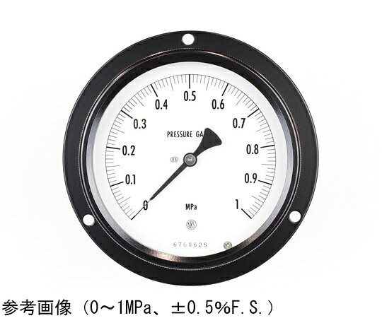 ●本器は、特に高精度用として設計したステンレス製ブルドン管を使用した圧力計であり、またケースは計器内部に埃等が入らないよう防埃構造になっています。高精度の圧力測定、研究用として研究実験に、標準ゲージとして二次計器の校正に使用します。●大きさ...