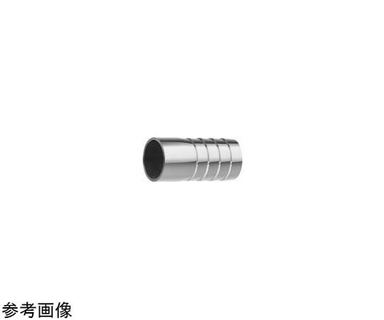 ●食品用配管部材●内外#320〜#400●バフ研磨仕上げ●サニタリー配管用 片側溶接式×片側ホース接続用アダプター●OD1：76.3●OD2：74.6●ID1：72.3●ID2：70.3●L：138.5●Mass kg：0.64