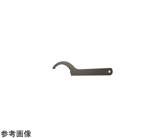 ●食品用配管部材●内外#320〜#400●バフ研磨仕上げ●サニタリー配管溝付丸ナット用スパナ●A：128●L：465●Mass kg：2.7