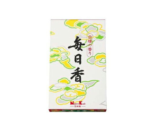 ●明治・大正。昭和・平成の四つの時代をとおして、日本中の家庭で使われているお線香「毎日香」。日本を代表するお線香の代名詞として、海外でも NO.1ブランドです。●安心・やさしさ・おだやかさを次の世代に伝えていくお線香です。●親しみやすい白檀...