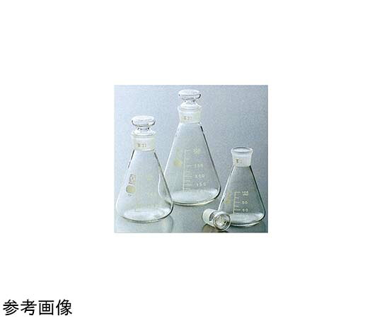 ●※栓のみの場合は[共通摺合ガラス器具→丸栓／平栓／キャップ形栓］を参照してください。●容量：300mL●口径：TS27●目盛付