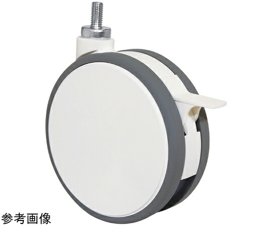 ●双輪であるため高い旋回能力を発揮します。●OA機器、情報機器、ディスプレイ用什器、医療機器など。●許容荷重（daN）：98●許容荷重（kg）：100●車輪径D（mm）：130●車輪幅（mm）：52●取付高H（mm）：145●ネジ径T（mm...