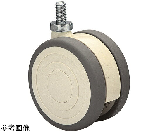 ●双輪であるため高い旋回能力を発揮します。●OA機器、情報機器、ディスプレイ用什器、医療機器など。●許容荷重（daN）：98●許容荷重（kg）：100●車輪径D（mm）：100●車輪幅（mm）：64●取付高H（mm）：110●ネジ径T（mm...