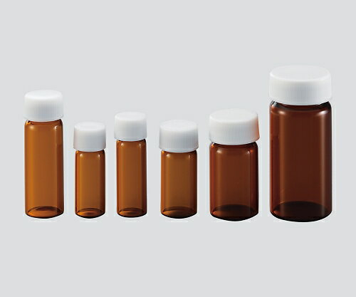 ●全自動成形により従来のガラスびんでは困難とされていたマイナス保存ができます。●冷凍保存には、フリージングコンテナーをご利用ください。●色：茶褐色●外径×高さ（mm）：16.5×45●容量（mL）：5●入数：1箱（100本入）●材質：本体/...