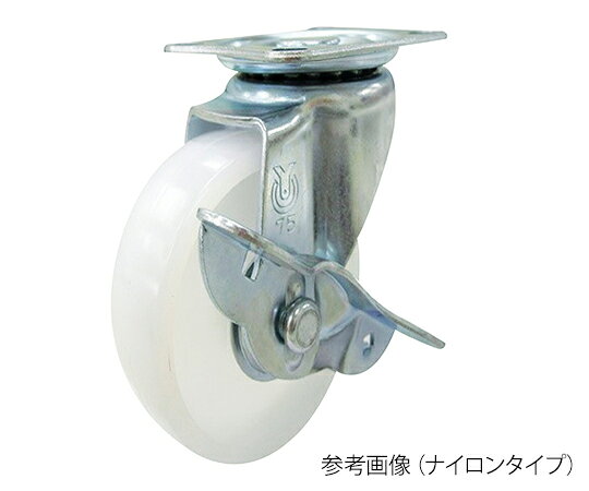 ●軽荷重用として運搬台車、一般産業用に適しています。●仕様：ストッパー付自在キャスター●キャスター径（mm）：Φ100●キャスター材質：ゴム●許容荷重（daN（kgf））：50（51.0）