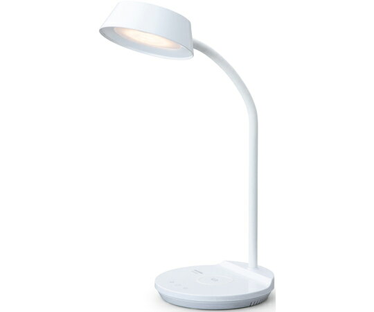 ●Qi※ワイヤレス充電機能搭載のLEDデスクライトです。※Qiとは・・・WPC（非接触充電規格の策定、普及を目的として設立された団体）が策定したワイヤレス給電の国際標準規格。●勉強やテレワークの際に、スマホを置くだけで簡単に充電できます。●...