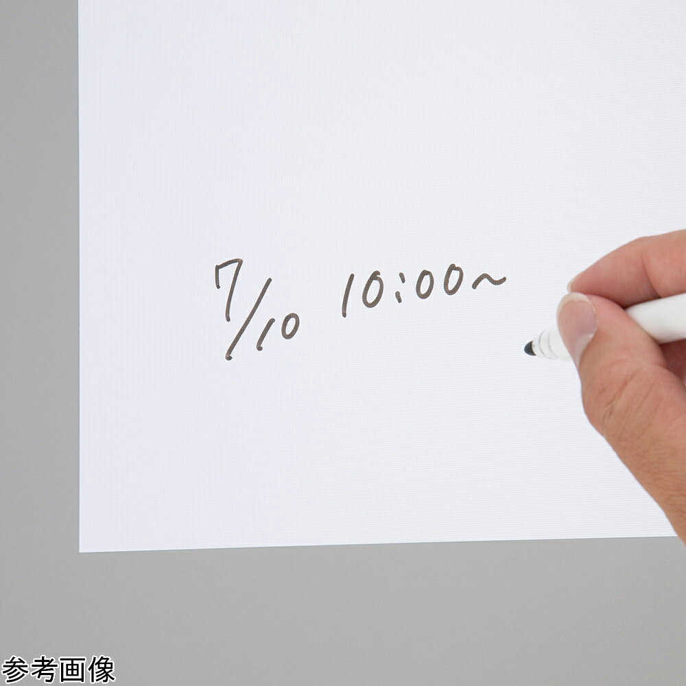 ●チョーク・ホワイトボードマーカー・水性クレヨン・水性ペン（蛍光ペン）で書けて消せるフィルムです。●壁紙及びガラス面に貼ってきれいに剥がせます。●サイズ（mm）：B3（364×515）●色：透明●★入数：1枚●材質：PETフィルム●使用可能...