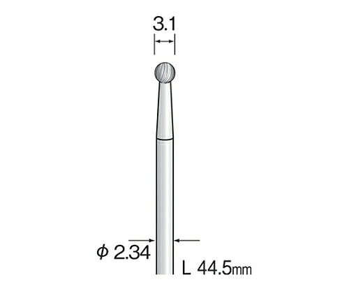 ●切削性、耐摩耗性、耐久性に優れています。●適合素材：工具鋼、合金鋼、一般鋼、ステンレス、アルミニウム、銅●適合機器類：エアーグラインダー、スピンドル、自動機ロボット●MINIMO推奨ハンドピース：最適・M11H、M11HS/適している・V...