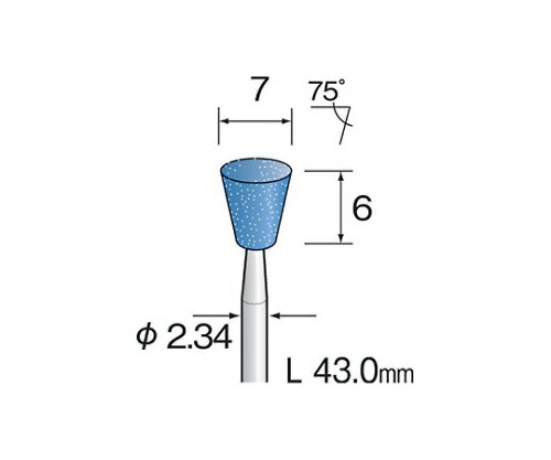 ●適合機器類：エアーグラインダー●MINIMO推奨ハンドピース：最適・M11H、M11HS/適している・M21H、V21、M11、M21、M11S●砥石カラー：ブルー※安全のため、保護メガネ等、保護具を必ず着用してください。※工具の最高回転...