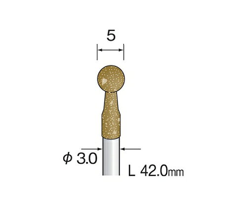 ●研削作業に適したゴム砥石です。●弾性効果により、スクラッチが入りにくく、均一な研削面が得られます。●研磨用ゴム砥石●1Pack10本入り●寸法L： 42.0mm●硬さ：ミディアムタイプ●砥粒：WA●適合素材：セラミックス、ガラス、工具鋼、...