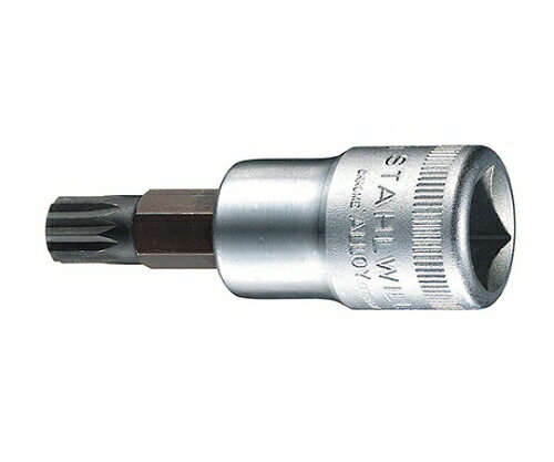 ●トリスクウェア(三重四角・XZN)スクリュー用。●差込角("SQ)：1/2●サイズ：M10●全長(L1;mm)：60●軸長(L2;mm)：22●ソケット部外径(d;mm)：22.7●質量(g)：94●先端対角寸法(mm)：9.6●メーカー...