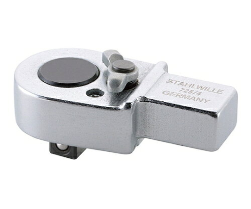 ●トルクレンチ用の差し替えラチェットヘッド。●差込角("SQ)：1/4●ジョイントサイズ(mm)：9x12●ヘッド部幅(b;mm)：22●ヘッド部厚み(h;mm)：13.8●ヘッド中心から本体差込部先端までの距離(S;mm)：17.5●許容...