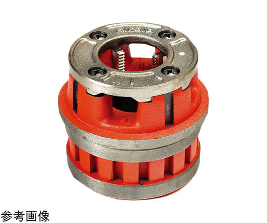 ●12R用ダイヘッド。●HS RH(順ねじ)ダイス。●ステンレスにも使用可能。●すべてのねじ切り機のセットには、ダイヘッド、ラチェットアセンブリ、ラチェットハンドル、専用ダイスが含まれています。●パイプサイズ(inch)：1.1/4